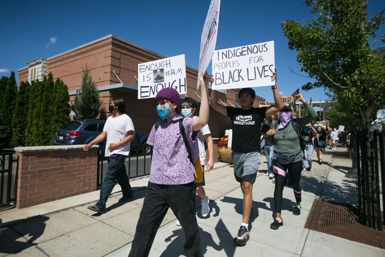 Photos: Justice for George Floyd rally | Photos and Videos ...