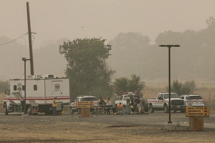 Fire burning at Yakama Nation power utility building | Lower Valley ...