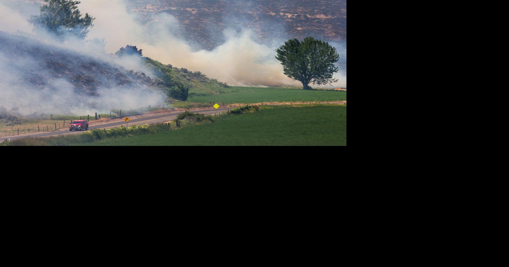 South Wenas fire 80 percent contained; officials reduce evacuation ...