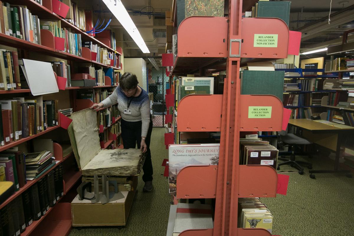 Archives at Yakima Central Library moving up from the basement in a few ...