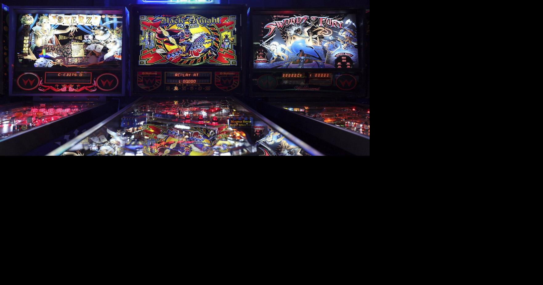 Southgate Arcade blasts to the past with vintage pinball and video ...