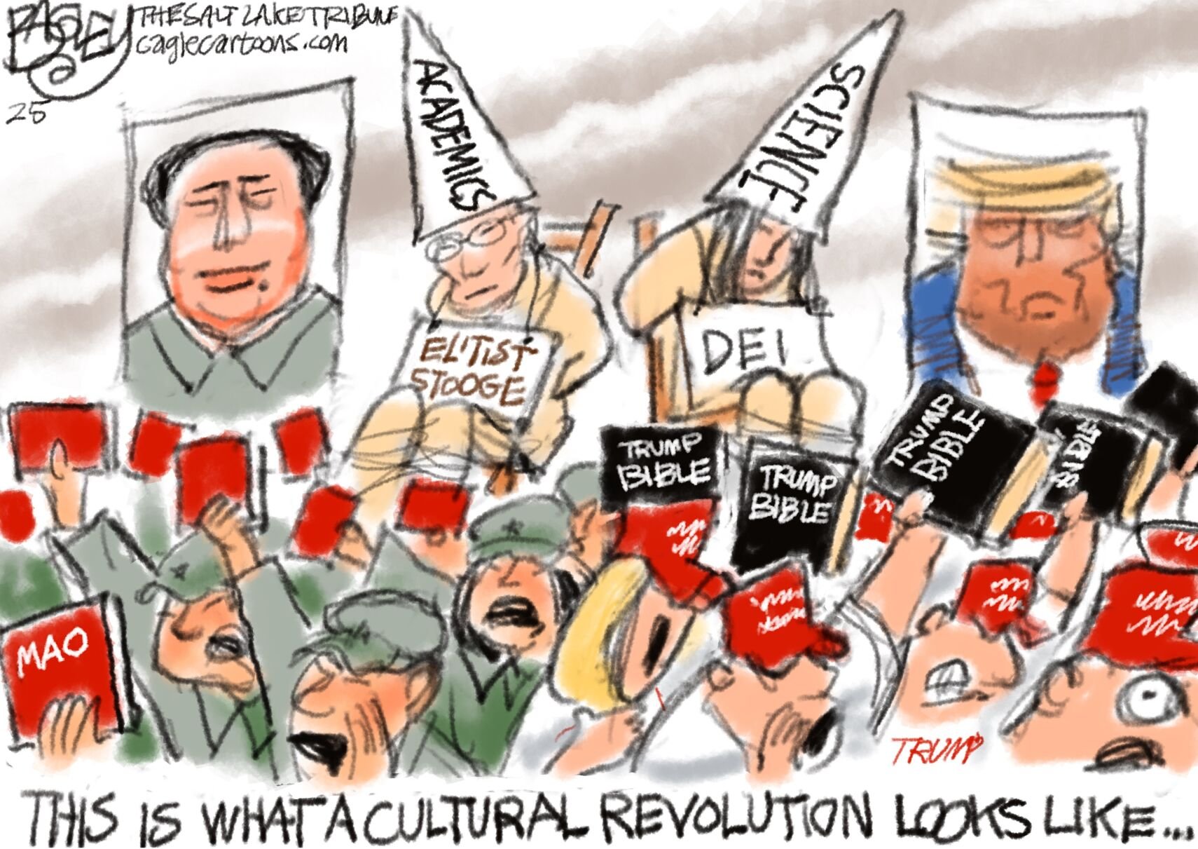 Editorial Cartoon: Pat Bagley (March 31, 2025) | Cartoons ...