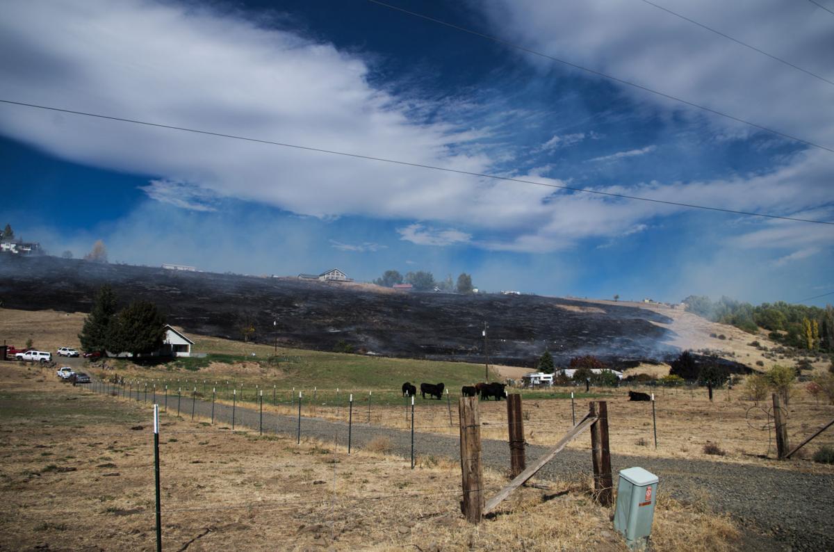 Burn pile turns into wildfire near Yakima | Local | yakimaherald.com