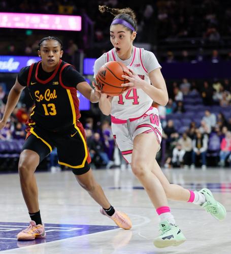 Photos: UW women’s basketball take on USC | UW Sports | yakimaherald.com