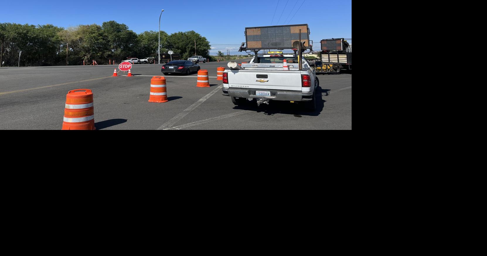 Construction begins on new roundabout at Jones Road and U.S. 97 near ...