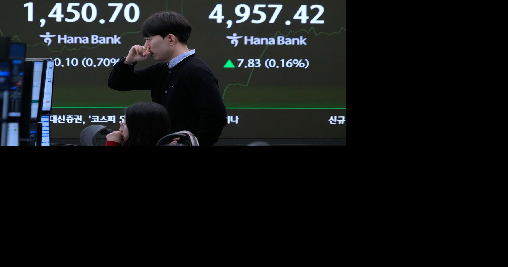 Wall Street sets a record after a mixed day of trading | Business ...