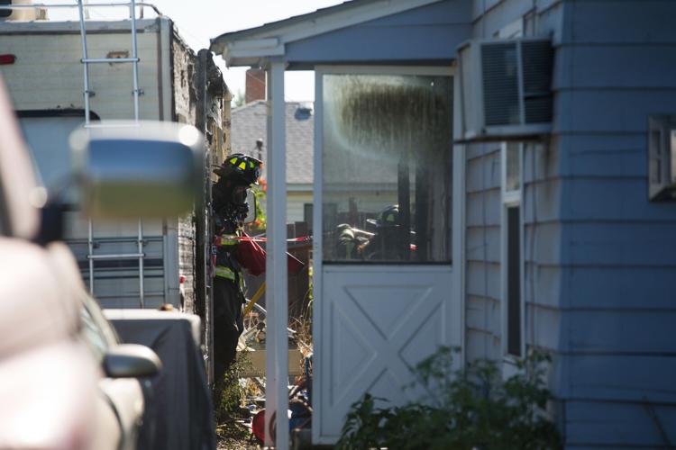 Photos: Firefighters respond to a structure fire on First Avenue in ...