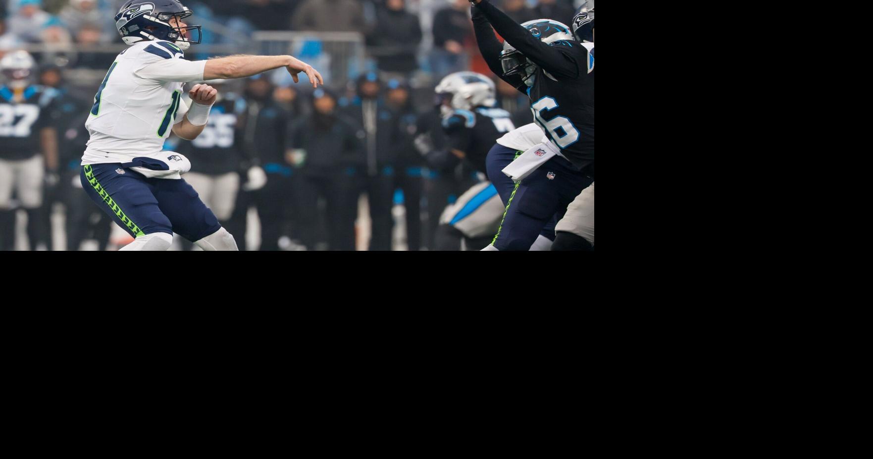 Seahawks’ Sam Darnold records rare stat vs. Panthers | Notebook ...