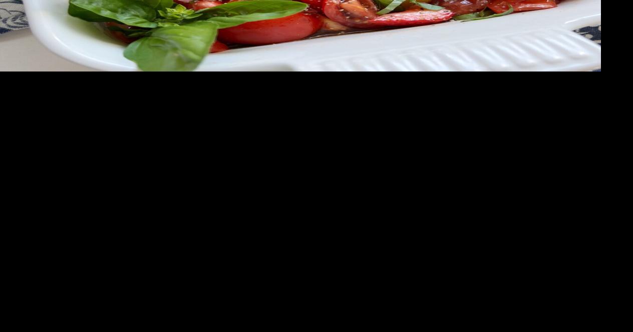 Salt and Stone: Marinated Tomato, Peach and Strawberries with Burrata ...