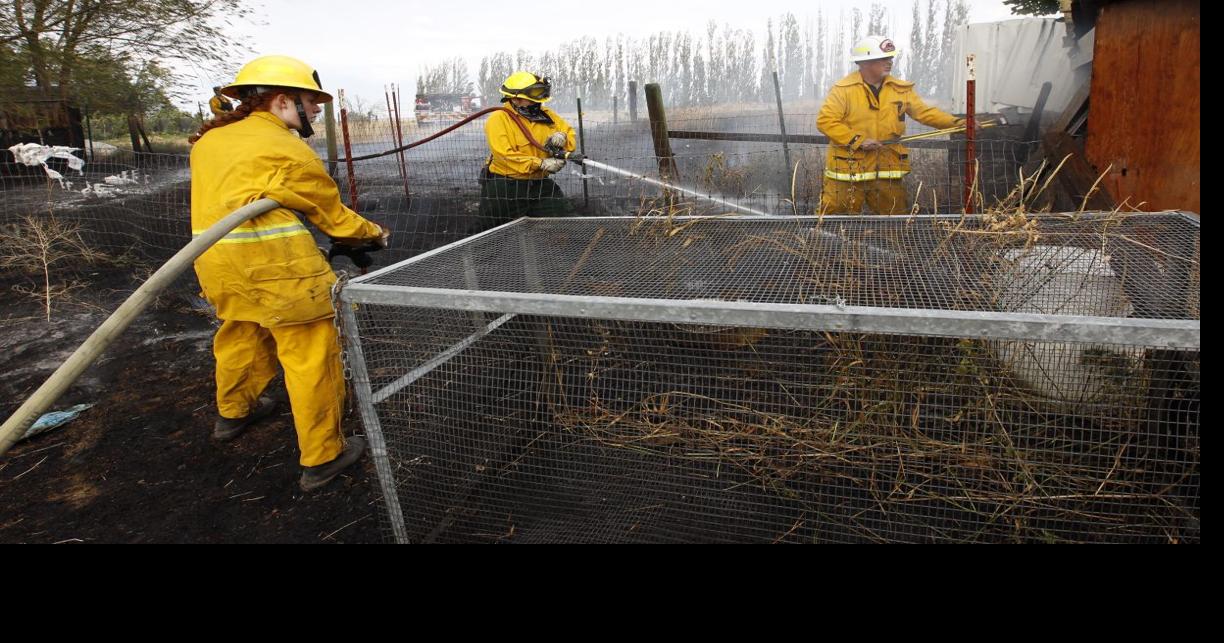 Brush fire in the Naches Heights area tamped down | Wildfires ...