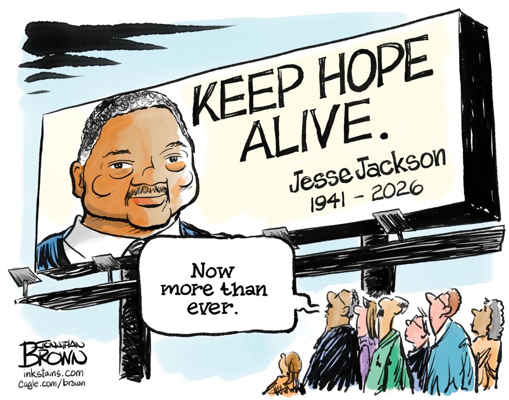 Editorial Cartoon: Jonathan Brown (Feb. 17, 2026) | Opinion ...