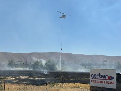 Firefighters respond to two brush fires in Yakima area on Thursday ...