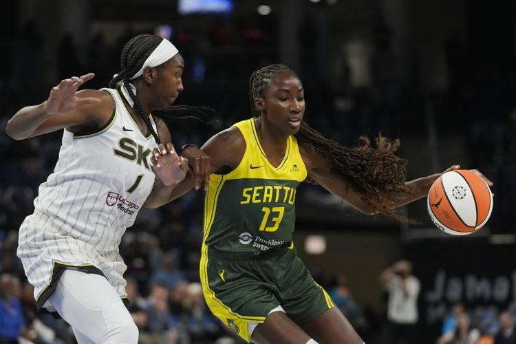 Ezi Magbegor, Storm swat away Sky for third straight win | Storm ...