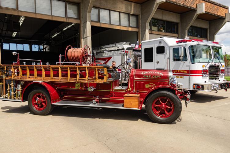 Yakima firefighters and community members mark arrival of new fire ...