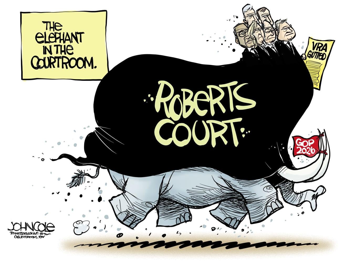 Editorial Cartoon: John Cole (May 26, 2026) | Opinion | yakimaherald.com