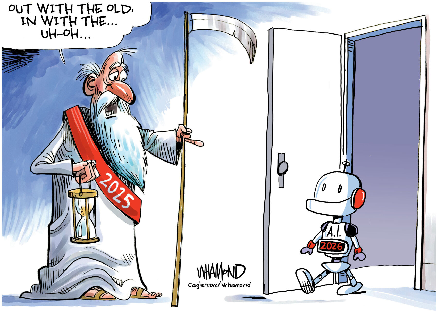 Editorial Cartoon: Dave Whamond (Jan. 1, 2026) | Opinion | yakimaherald.com