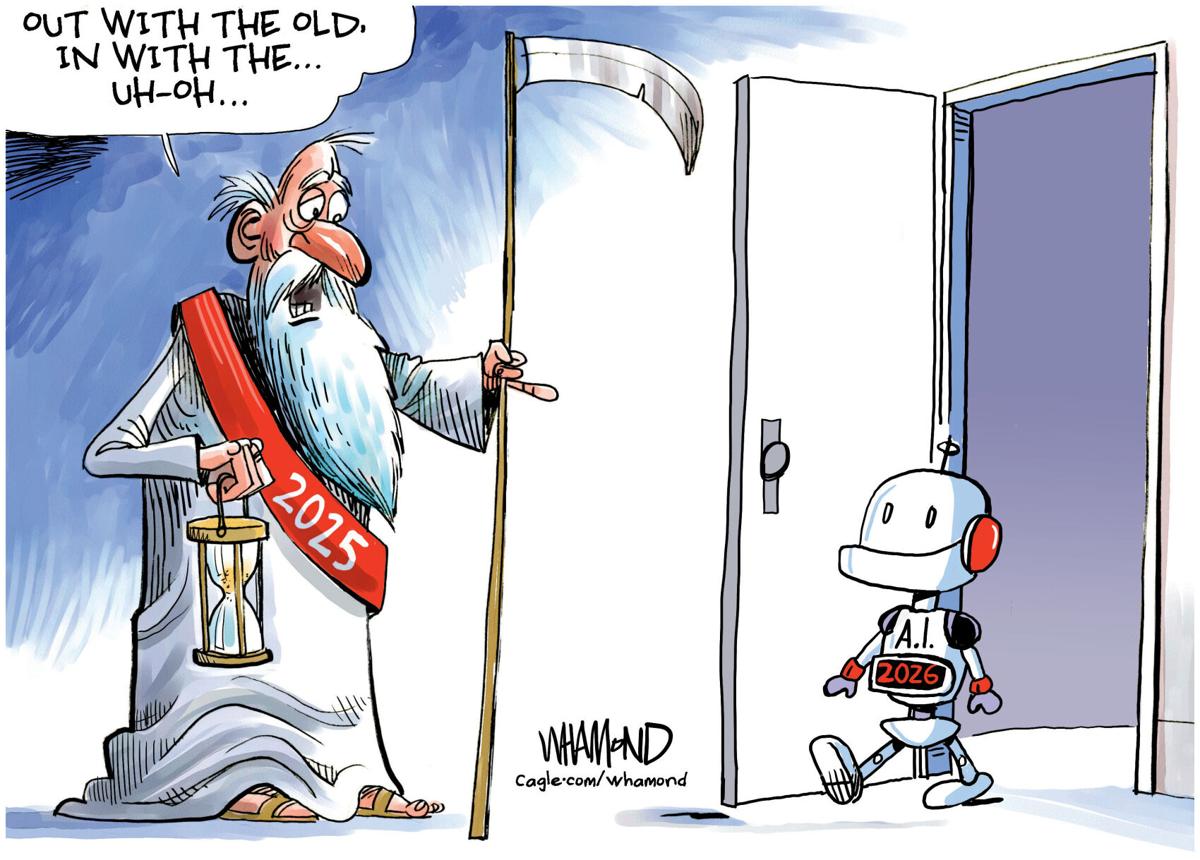 Editorial Cartoon: Dave Whamond (Jan. 1, 2026) | Opinion | yakimaherald.com