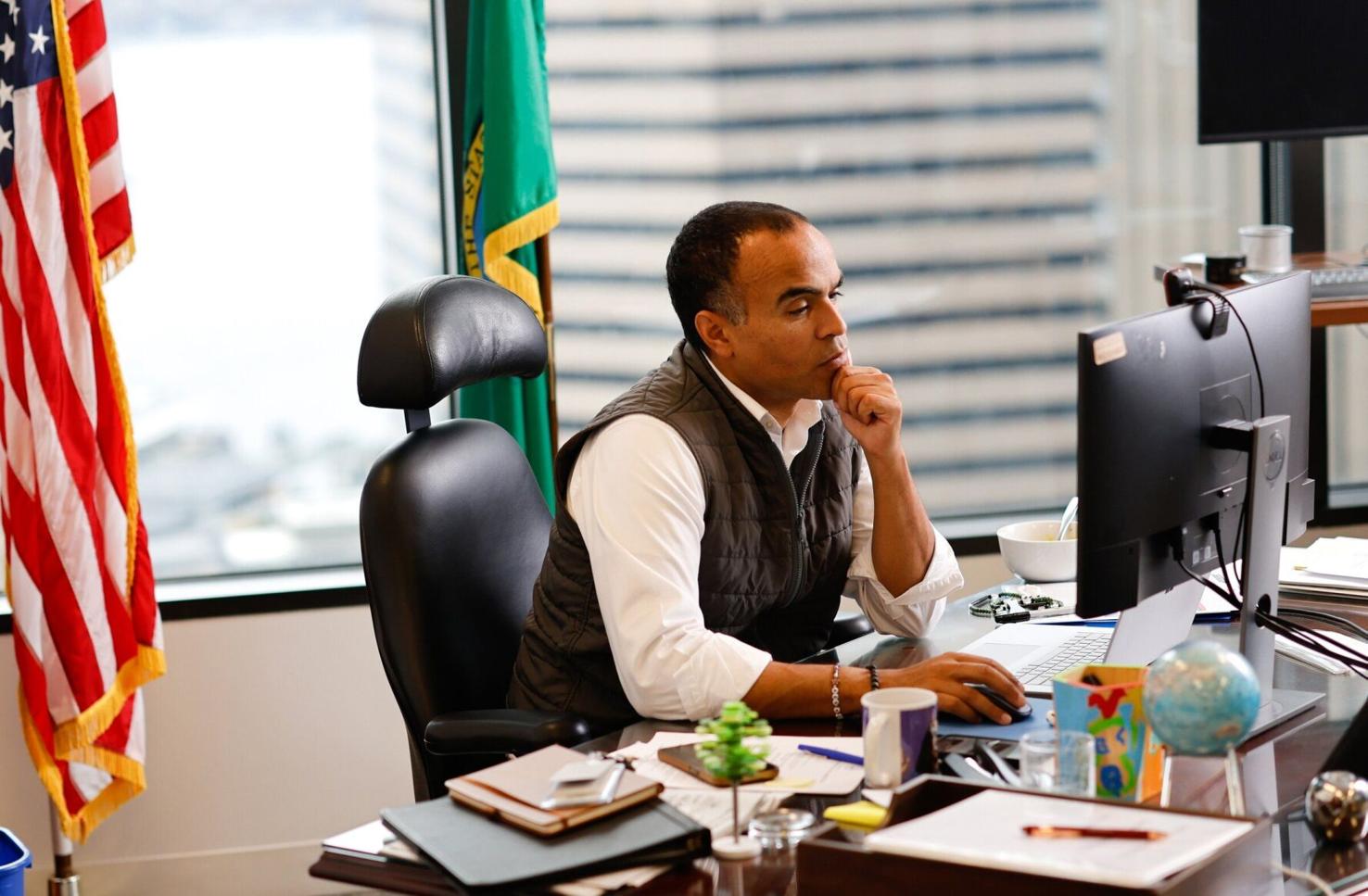 WA AG Nick Brown: A year on the job taking the fight to Trump ...