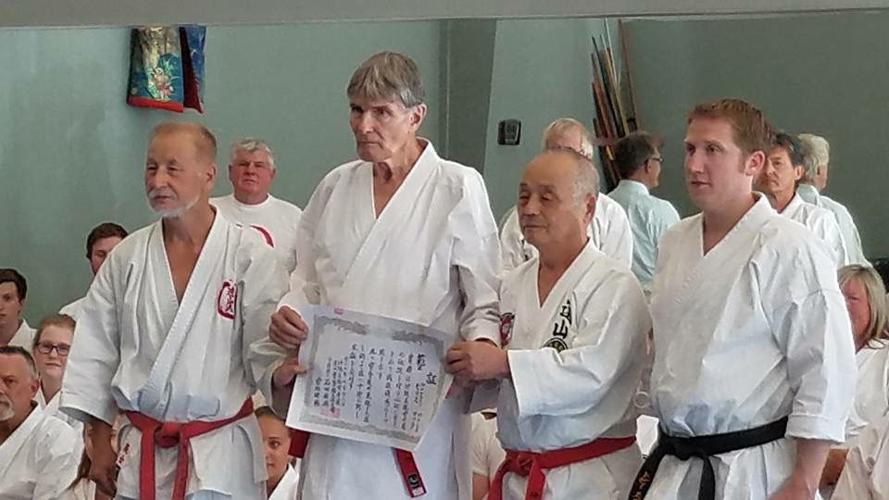 Longtime Yakima karate instructor Morris Mack honored with promotion to ...