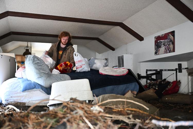 Photos show California homes buried in mud and debris during Christmas ...