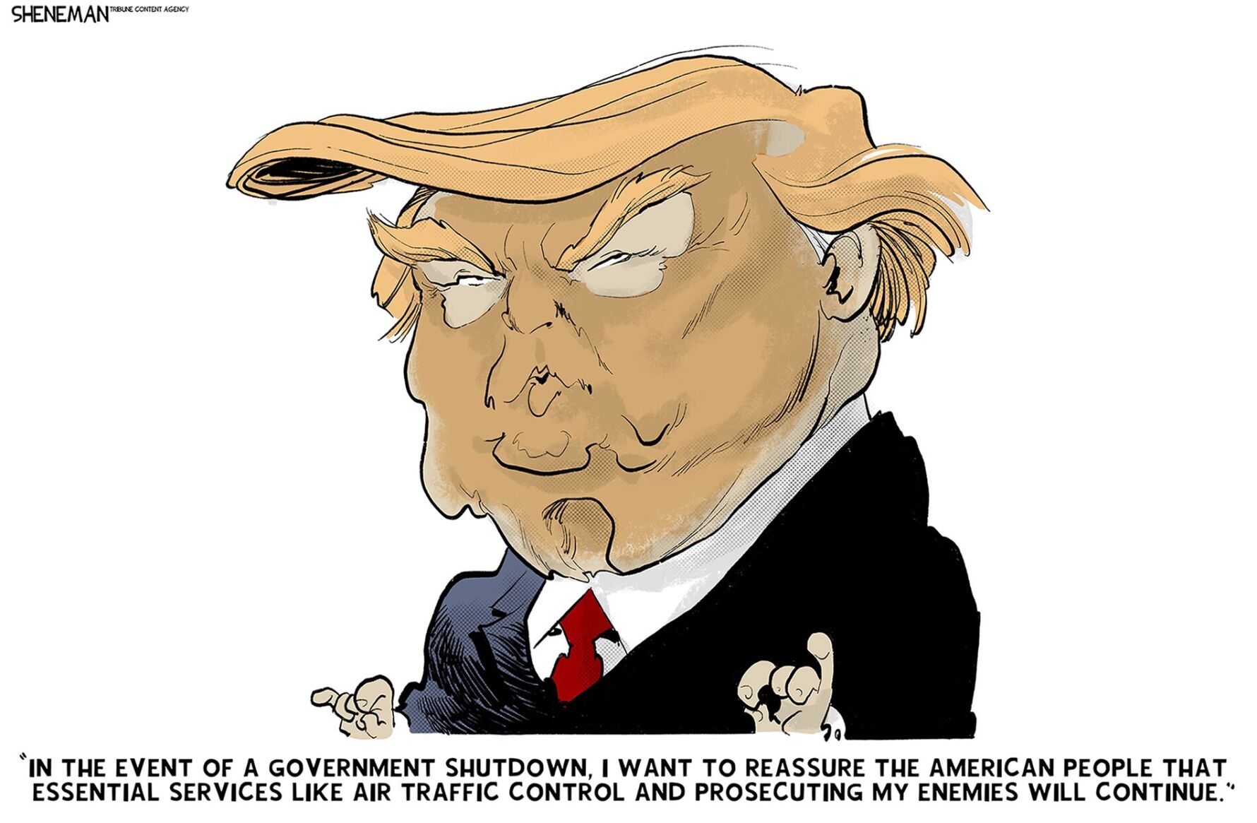 Editorial Cartoon: Drew Sheneman (Oct. 4, 2025) | Cartoons ...