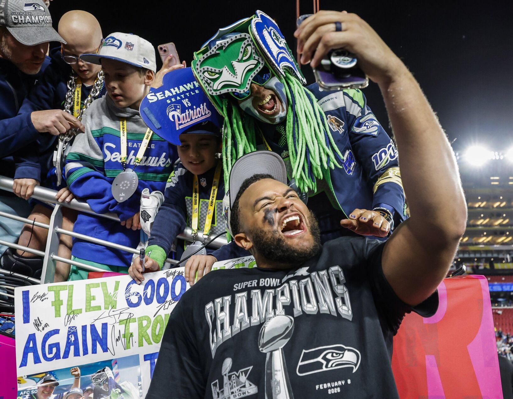 Where to find Seahawks championship merchandise, including free swag ...