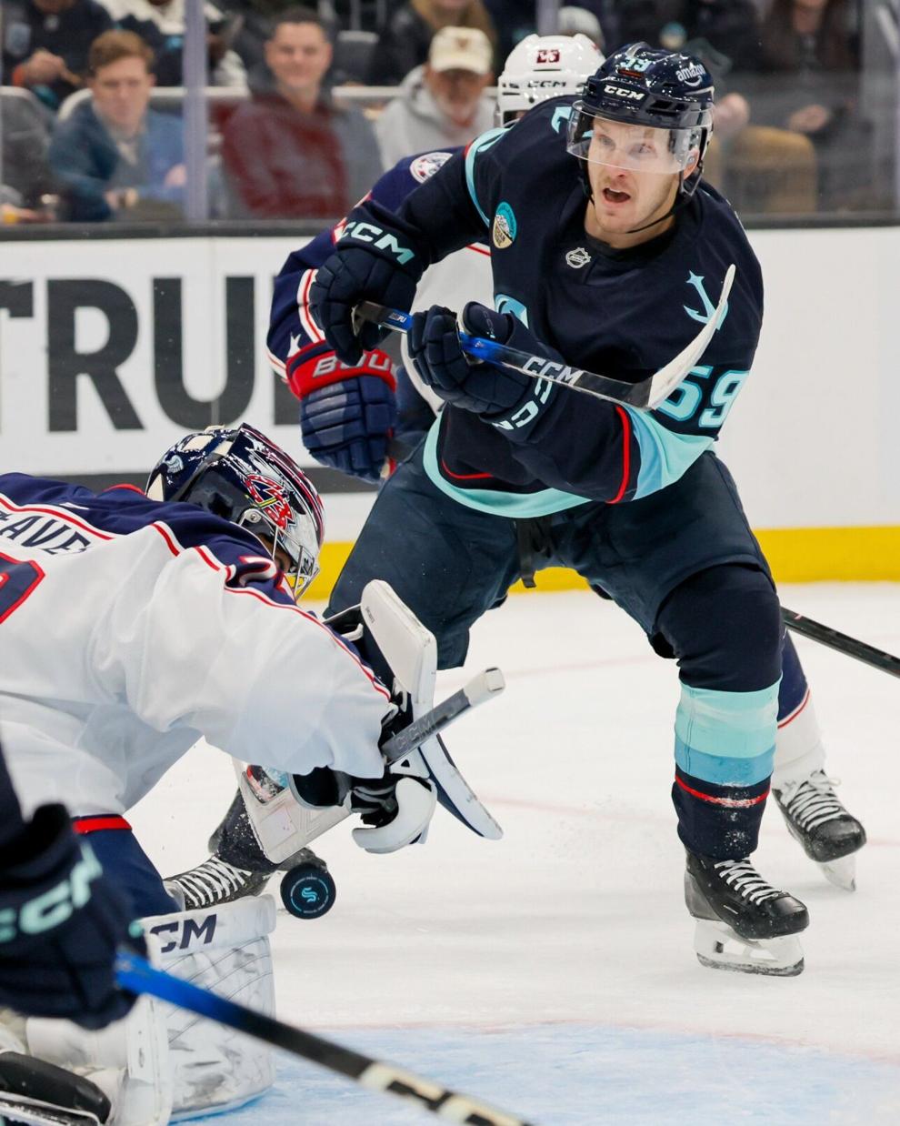 Seattle Kraken prospect Ben Meyers hopes to show he should stay in NHL ...