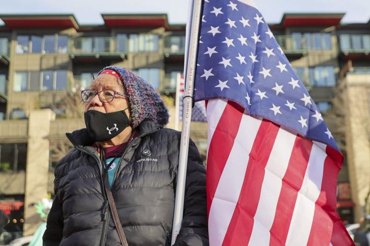 Hundreds in Seattle, Olympia rally to show Trump ‘we are not powerless ...