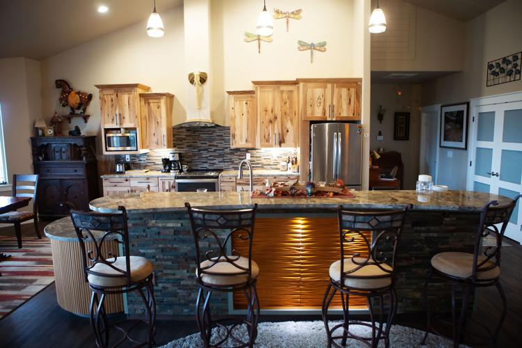 Yakima Abode: Mike and Linda Ritch's open floor plan gives them room to ...