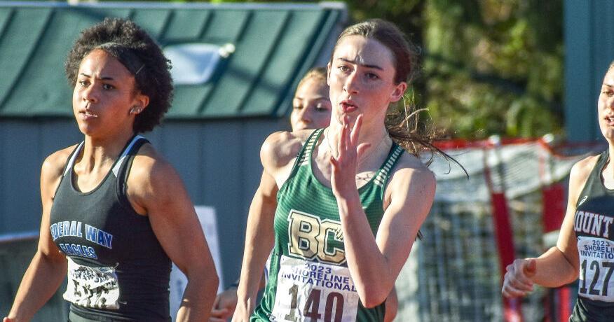 Bear Creek's Braelyn Baker breaks state record in 300 hurdles on first ...