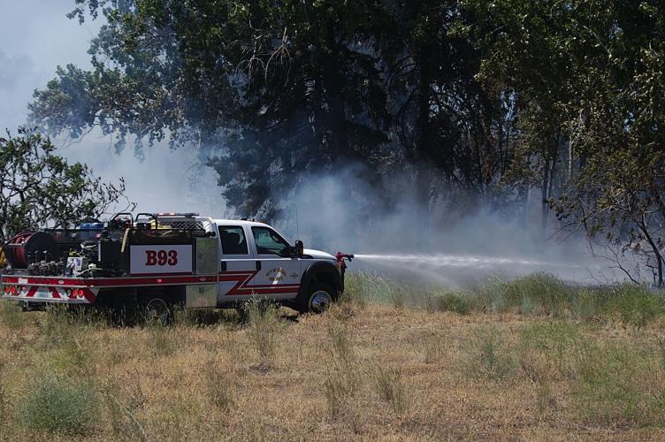 Yakima firefighters contain 'suspicious' fire burning along Greenway ...