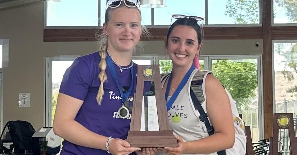 Goldendale's Jeslyn Berry and Taryn Rising win 2B/1B state doubles ...
