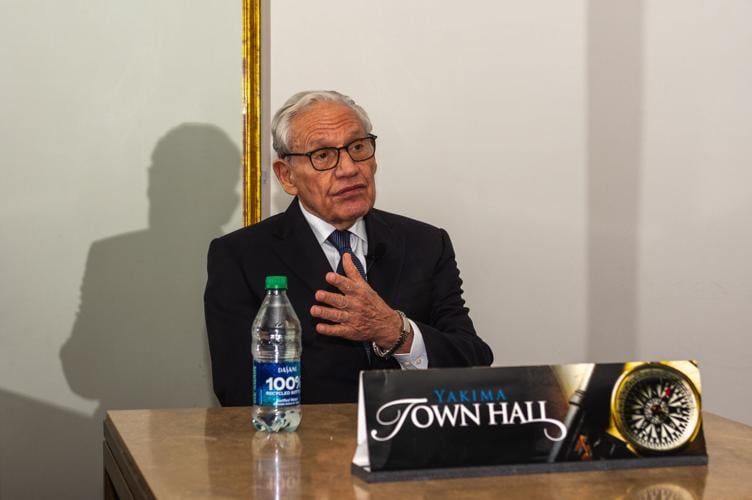 Leaders should put nation's interests above party, Bob Woodward tells ...