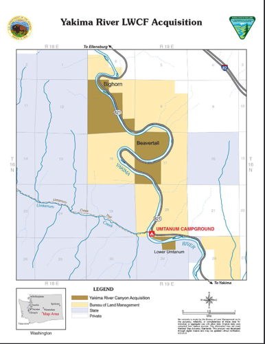 New recreation areas in the Yakima River Canyon now open to the public ...