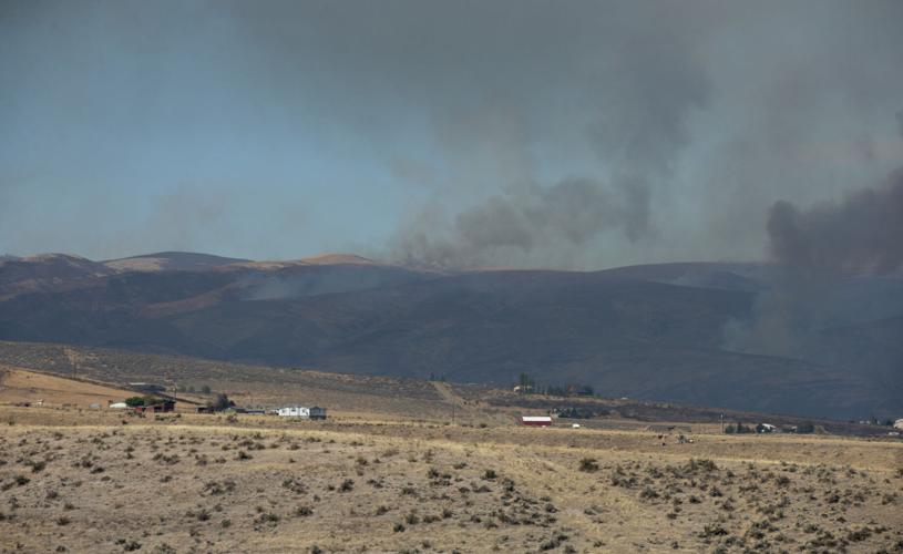 Evans Canyon Fire, estimated at 52,000 acres, is now 10% contained ...