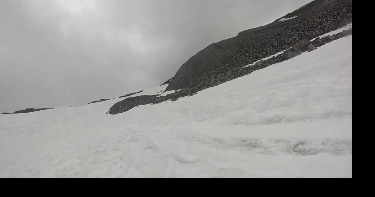 Video shows damaged chopper moments after hitting outcropping ...