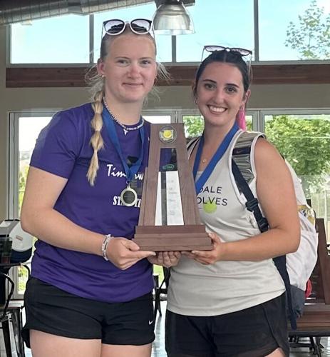 Goldendale's Jeslyn Berry and Taryn Rising win 2B/1B state doubles ...