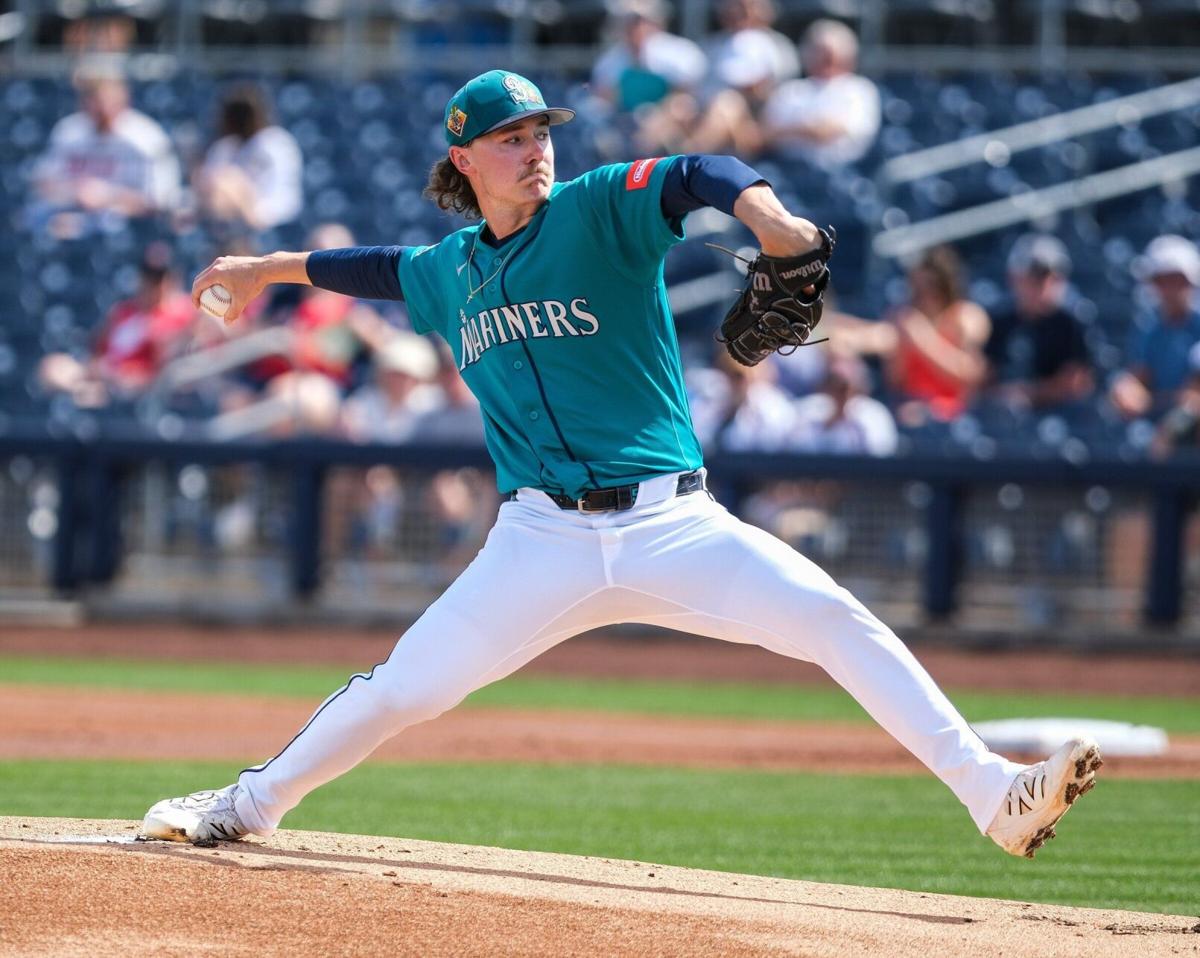 Mariners’ Bryce Miller dealt spring setback with oblique inflammation ...