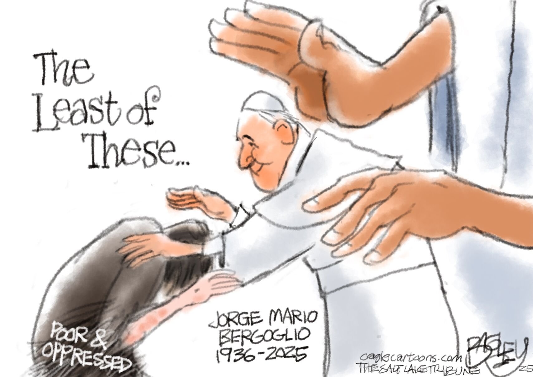 Editorial Cartoon: Pat Bagley (April 26, 2025) | Cartoons ...