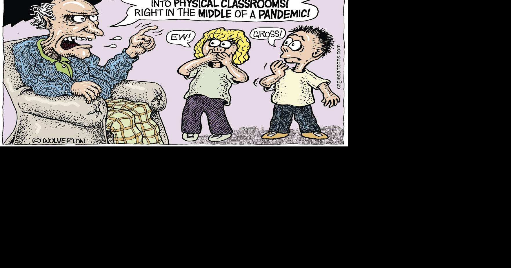 Editorial cartoon: Monte Wolverton (Aug. 1, 2020) | Cartoons ...