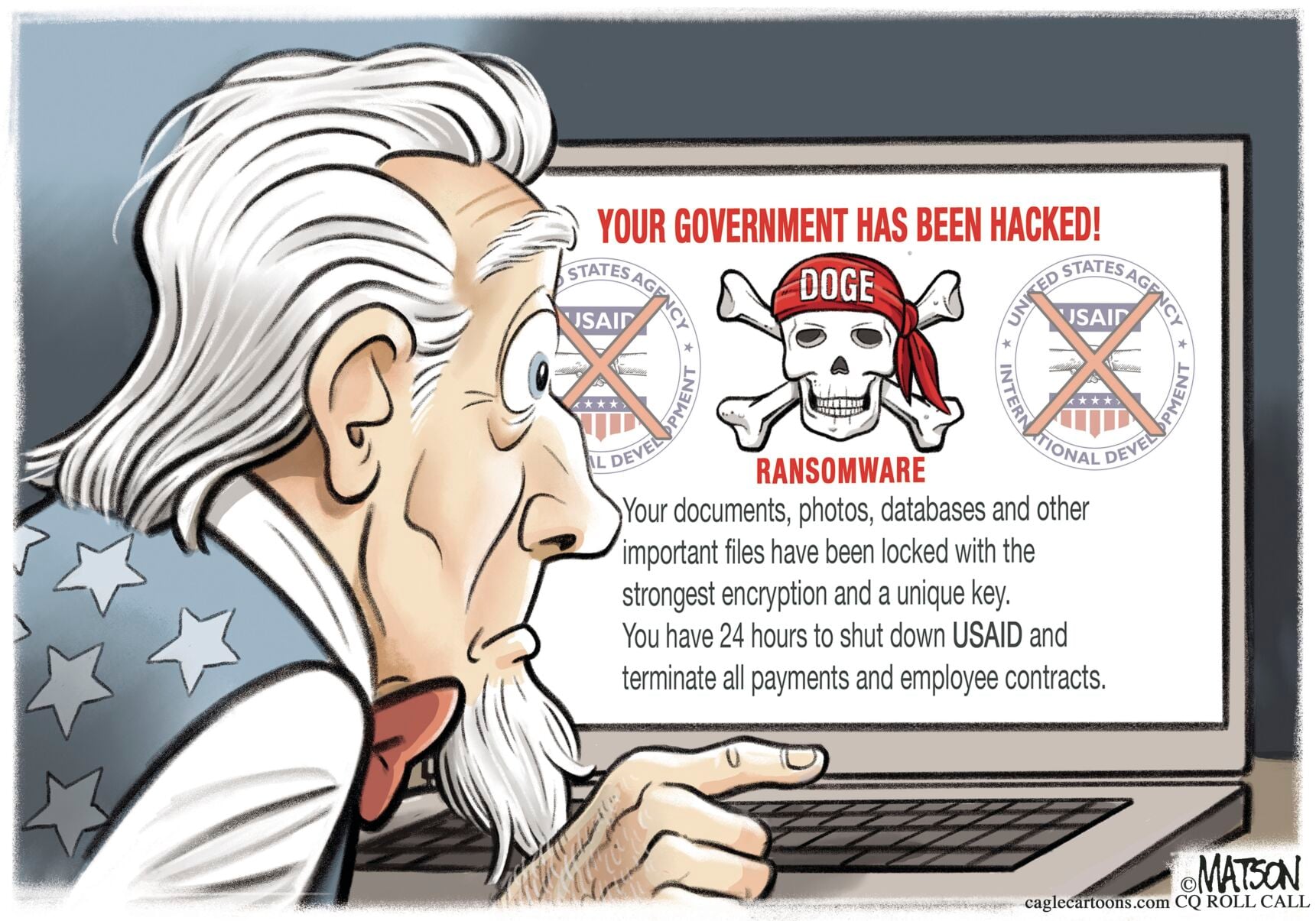 Editorial Cartoon: R.J. Matson (Feb. 7, 2025) | Opinion | yakimaherald.com