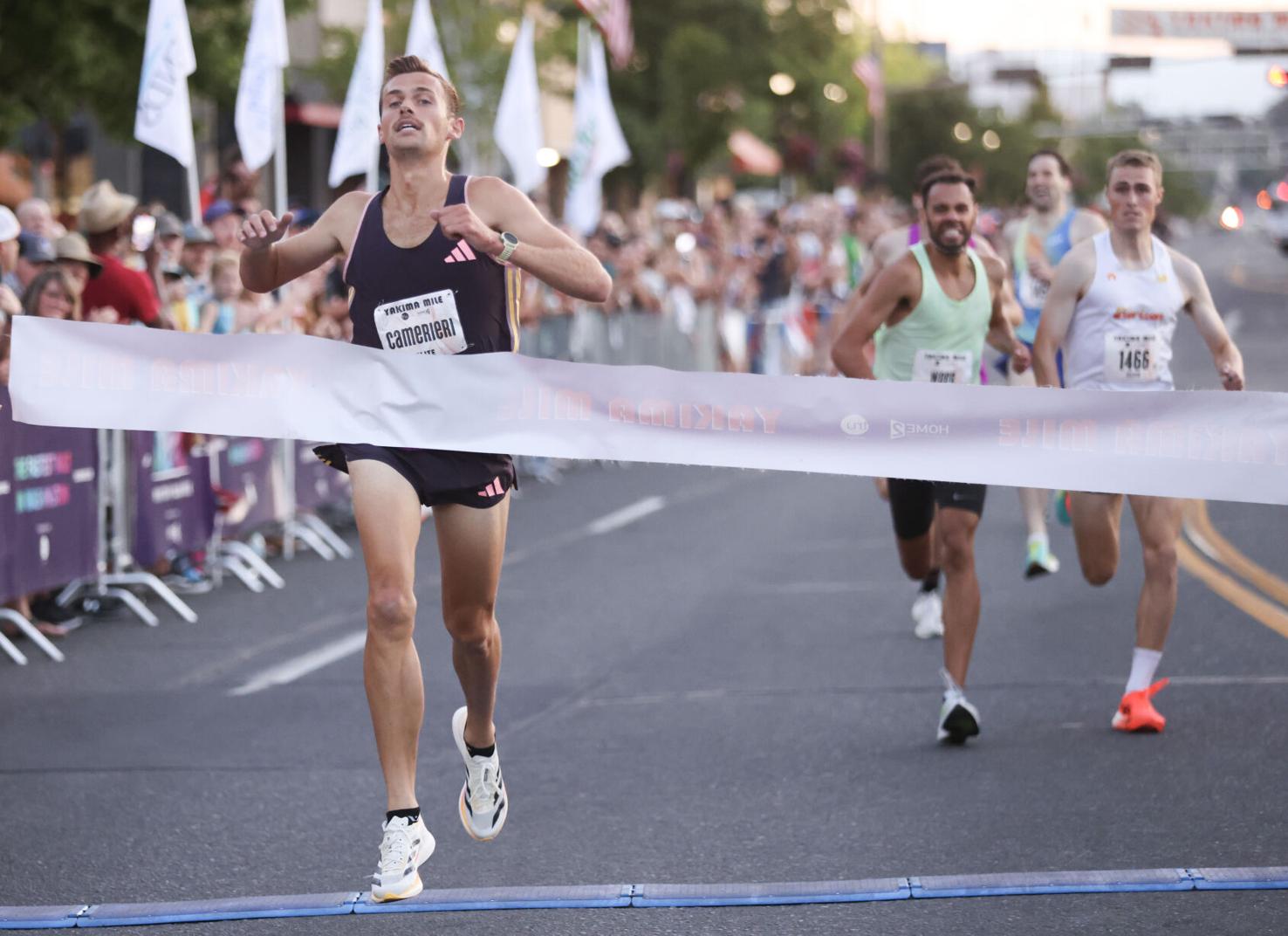 Kayley Delay, Anthony Camerieri win Yakima Mile elite races | Sports ...