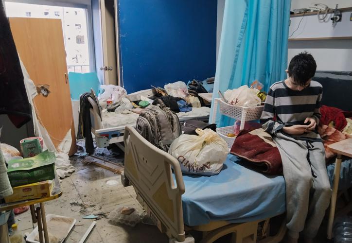 A Lebanese hospital is in ruins and people flee a Beirut suburb after ...