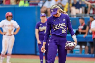 Huskies outdueled by Stanford as Women’s College World Series run comes ...