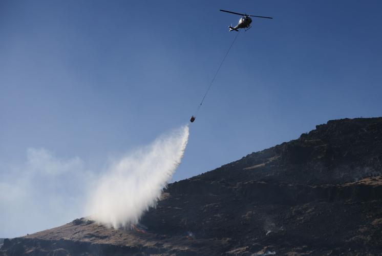 Updated: Fire burns more than 100 acres on Selah Ridge and causes local ...