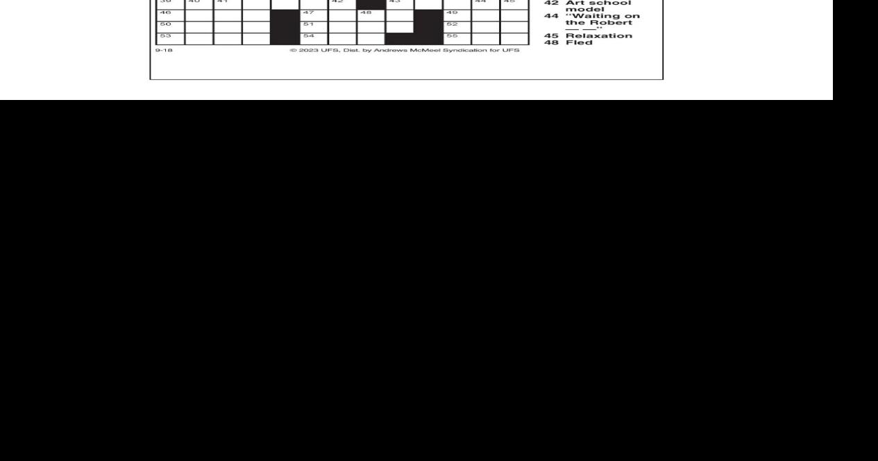 AM Crossword: Sept. 18, 2023 | Crosswords | yakimaherald.com