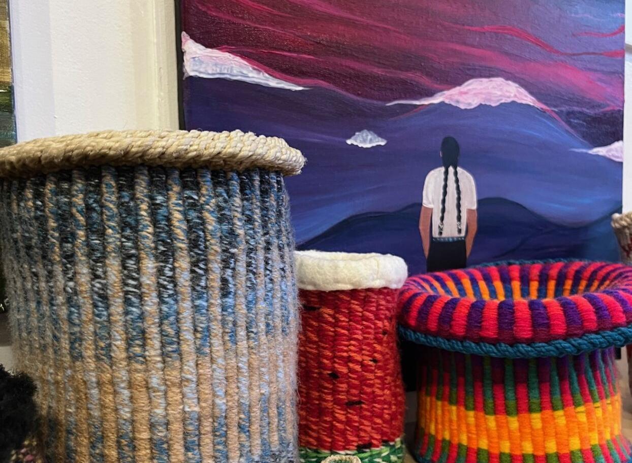 Wa'paas weaving classes continue in Yakima with weaving circle in ...