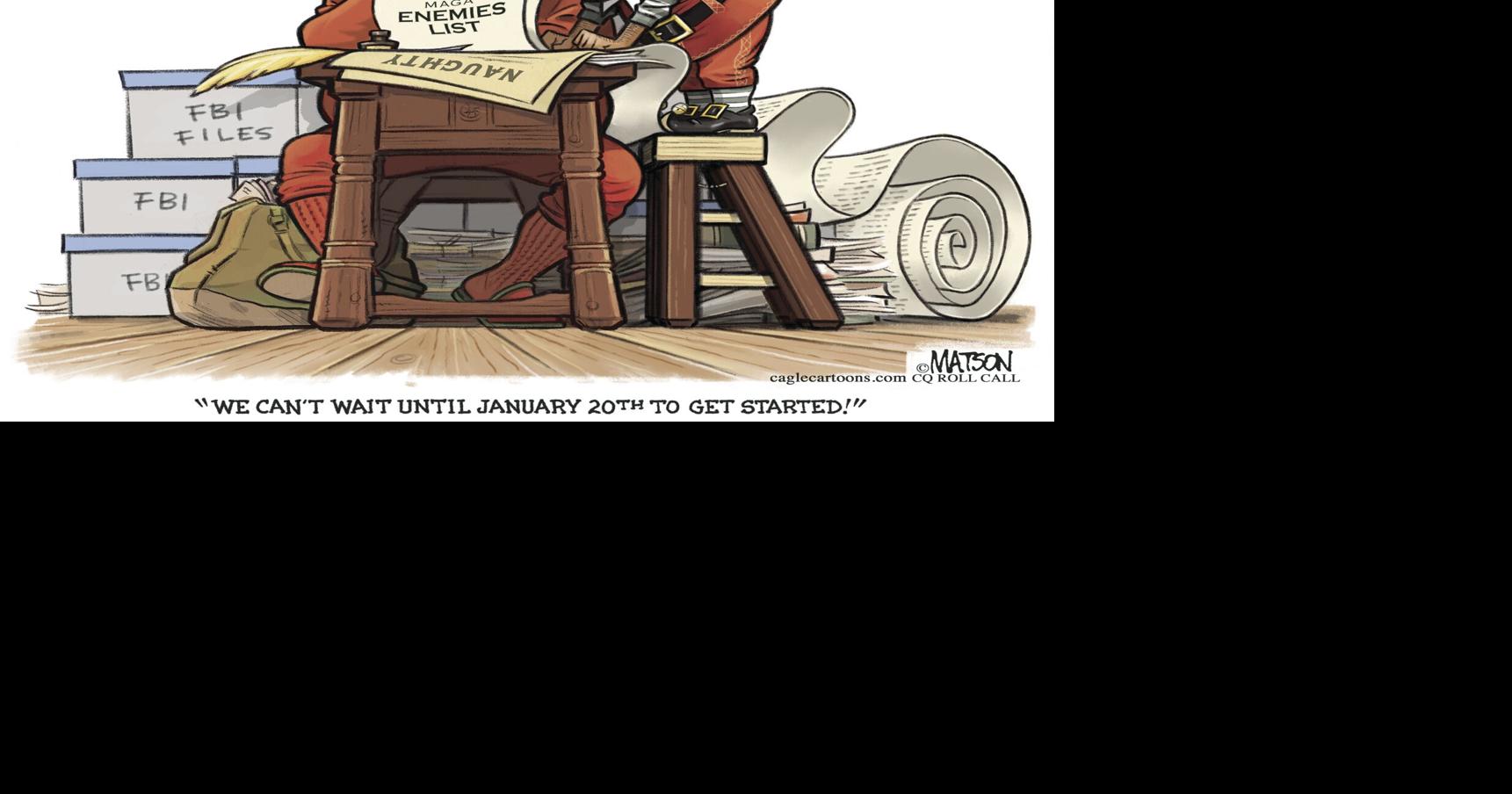Editorial Cartoon: R.J. Matson (Dec. 18, 2024) | Opinion | yakimaherald.com