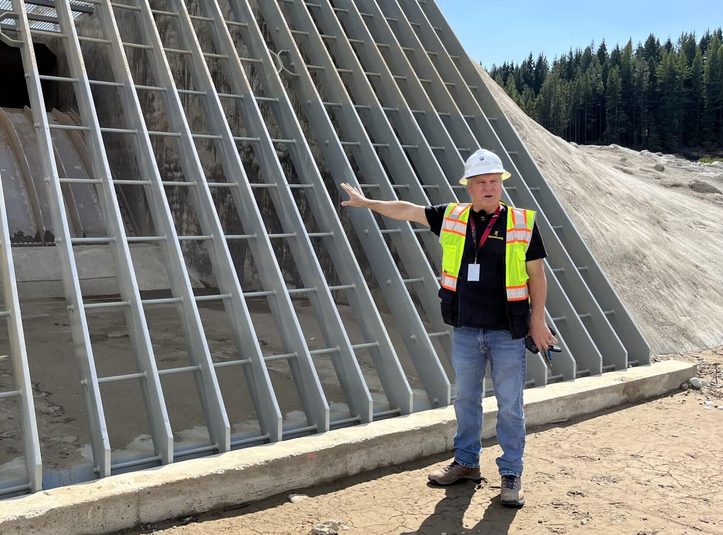One-of-a-kind helix fish passage nears completion at Cle Elum Dam ...
