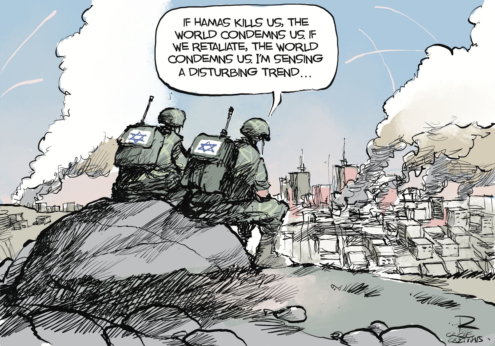 Editorial Cartoon: Rivers (Oct. 28, 2023) | Opinion | yakimaherald.com